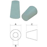 Conische Pluggen (Specials) 315°C - Uw expert in ophanghaken en maskeringen