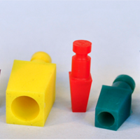 Siliconen conische vierkantpluggen met grip 315°C ( Design Patent) - Uw ...